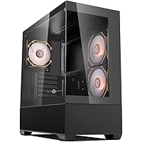 Amazon.in: Buy Ant Esports Crystal Z3 Mid-Tower Computer Case/Gaming ...