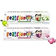 Pediflor Kidz Toothpaste | Bubble Gum and Green Apple Flavour combo ...