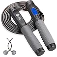 Te-Rich Skipping Rope Adult Fitness, Digital Speed Jump Rope with ...