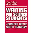 Writing for Science Students: 39 (Macmillan Study Skills): Amazon.co.uk ...