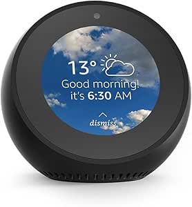 Amazon Echo Spot, Smart Alarm Clock with Alexa - Black: Amazon.co.uk: Amazon Devices