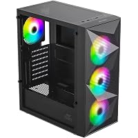 Amazon.in: Buy Ant Value VM40 ATX Computer Case/Gaming Cabinet - Black ...