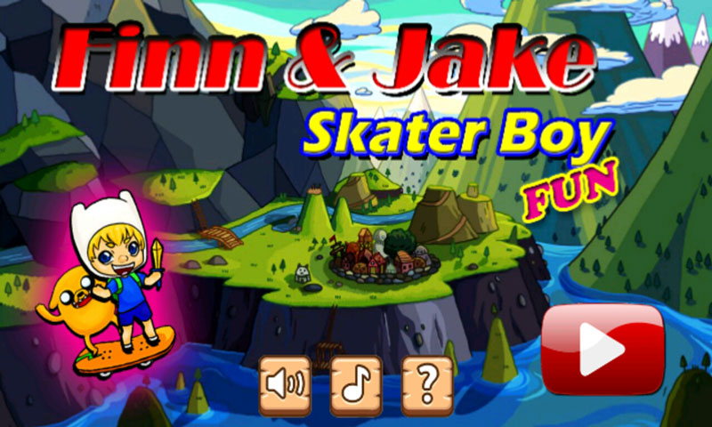 Finn and Jake Skater Boy Fun : Amazon.co.uk: Apps & Games
