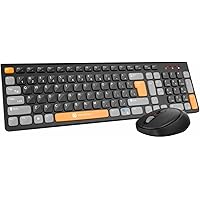 Amazon.in: Buy Portronics Key7 Combo Wireless Keyboard & Mouse Set with ...