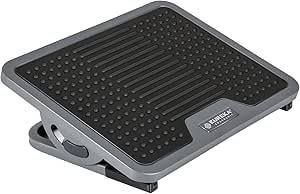 EUREKA ERGONOMIC Office Foot Rest Under Desk, Adjustable Footrest with ...