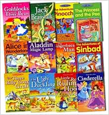 Classic Fairy Tales Collection 12 Books Set Pack New (The Adventure of ...