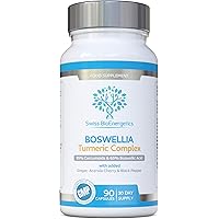Boswellia & Turmeric Complex – 90 Capsules – Super High Strength ...