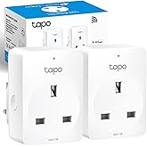 Tapo WiFi App Control Smart Plug, Energy Monitoring & MATTER Compatible ...