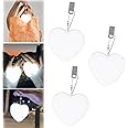 VIMAZ 3Pcs Purse Glow Heart Light,Purse Light Handbag Lights,Bag Lights ...
