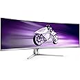 PHILIPS Evnia 49M2C8900-49 inch OLED DQHD Curved Gaming Monitor, 240 ...