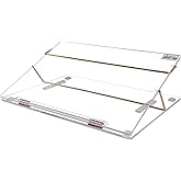 Rasper Acrylic Writing Desk Adjustable Height Table Top Elevator ...