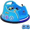 Maxmass 12V Electric Ride On Bumper Car, 360° Rotation Spin Children ...