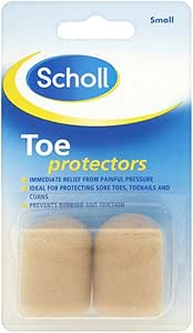 Scholl Footcare Appliances - Toe Protectors Small: Amazon.co.uk: Health ...
