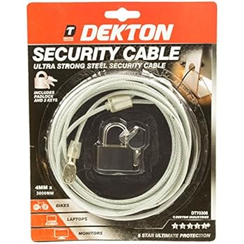 Flex-Lock Universal Security Cable for TV Remotes: Amazon.co.uk ...