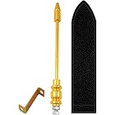 AutokraftZ Kiing Golden Car Flag Rod with Bracket for All Car Models ...