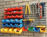 Garage Wall Tool Rack Storage Kit Tools Organizer Home Shelves ...