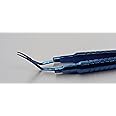 Inamura Capsulorhexis Forceps Cross Action Tips Round Handle : Amazon ...