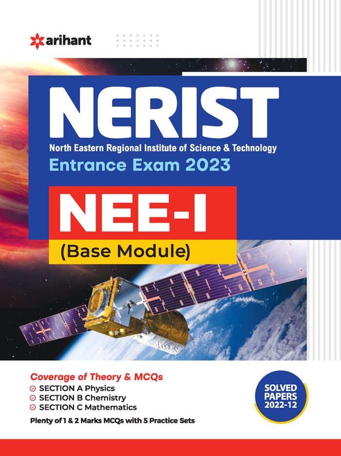 Buy NERIST Entrance Examination 2023 NEE-I (Base Module) Book Online at ...