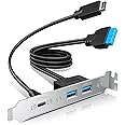 GRAUGEAR 20Gbps USB3.2 Gen2x2 USB-C Front Panel Adapter, Motherboard ...