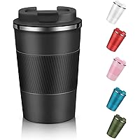 Esteopt Travel Mug, Insulated Coffee Cup with Leakproof Lid - Vacuum ...