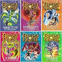 Beast Quest Pack: Series 5, 6 books, RRP £29.94 (Amictus The Bug Queen ...