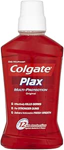 Colgate Plax Anti-Plaque Rinse Classic 500ml : Amazon.co.uk: Health ...