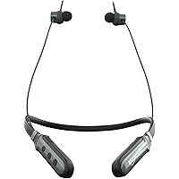 amazon basics in Ear Bluetooth 5.0 Wireless Neckband with Mic, Up to 13 ...