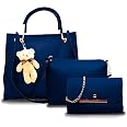 Buy Fargo Women's Handbag (Set of 3, Blue) at Amazon.in