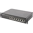 DIGITUS Gigabit Ethernet PoE+ Switch – 10" – 8 Ports – Unmanaged – IEEE 802.3at – Power 80 Watt ...