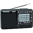 XHDATA D-328 Portable FM/AM/SW Radio DSP with TF and Earphone Jack for ...