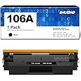 HP 106A W1106A Black Toner for Laser MFP-137fwq, MFP-135wg, 107w, MFP ...
