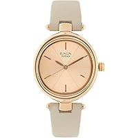 Titan Raga Viva Rose Gold Dial Analog Leather Strap watch for Women ...