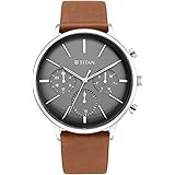 Buy Titan Light Leathers IV Analog Brown Dial Men's Watch-90134SL02 at ...