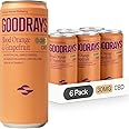 GOODRAYS CBD Drinks, Sparkling Low Calorie Soft Drink, Vegan, Raspberry & Guava, 6 x 250ml Cans ...