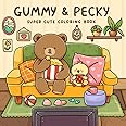 Amazon.fr - Gummy & Pecky: Super Cute Coloring Book for Adults and ...