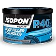 U-POL Isopon P40 Fibre Glass BodyFiller 250ml Used on Bare Steel And ...