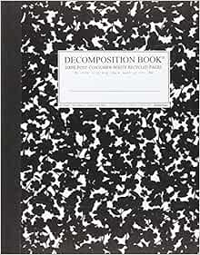 Cherry Blossom Decomposition Book: College-ruled Composition Notebook ...