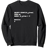 Funny SQL Programming Joke Developer Gift T-Shirt : Amazon.co.uk: Fashion