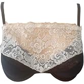 Glamour Secrets Lace Bra Insert - Modesty Panel - Decollete Cover Up ...