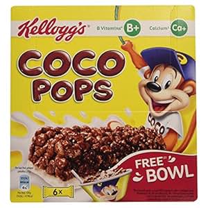 Kellogg's Coco Pops Cereal Milk Bars, 20g: Amazon.co.uk: Grocery