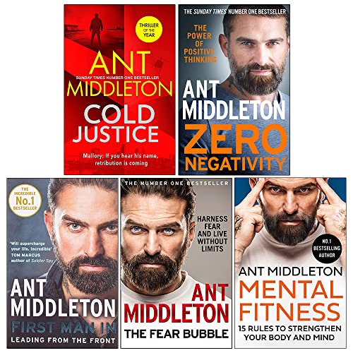 Ant Middleton Collection 5 Books Set (Cold Justice [Hardcover], Zero ...
