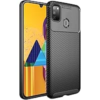 Spigen Rugged Armor Back Cover Case Compatible with Samsung Galaxy M21, M21 2021 Edition and ...