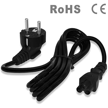 Omenex 491142 Câble d'alimentation secteur en trèfle: Amazon.fr ...