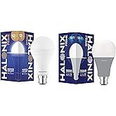 Halonix 9 Watt B22 LED White Emergency Inverter Bulb, Pack of 1 ...