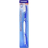 Wisdom Smokers Extra Hard Brush Toothbrush : Amazon.co.uk: Health ...