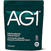AG1 Greens Powder Supplement | Daily Nutrient Boost: Vitamins, Minerals ...