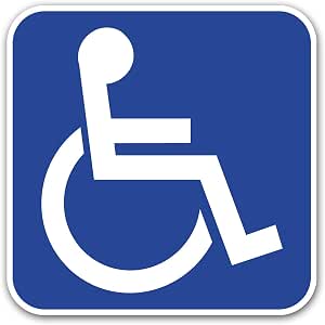 Vignette autocollante pour stationnement handicapé International ...