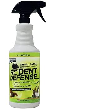 Rodent Defense Small Animal All Natural Deterrent and Repellent 0.9L ...