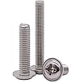 M5 x 10mm Stainless Phillips Pan Washer Head PWH Machine Screws ...