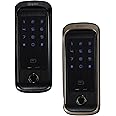 The Original QUBA Qdot Smart Digital Door Rim Lock: 4-Way Unlocking ...